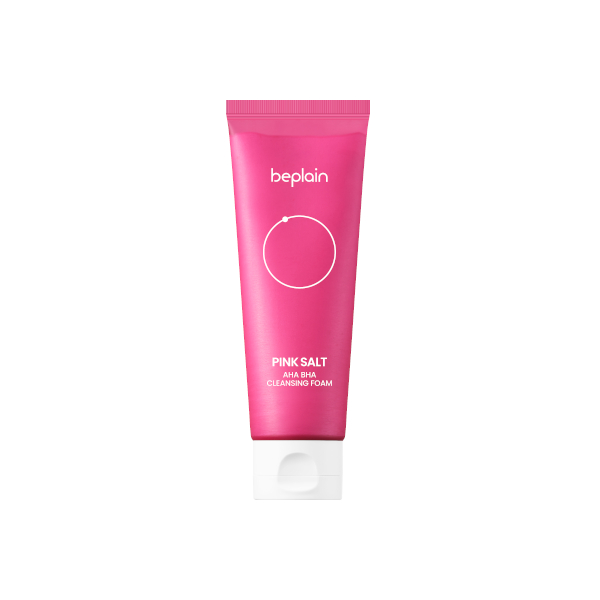 Shop beplain - Pink Salt AHA BHA Cleansing Foam - 120ml | STYLEVANA