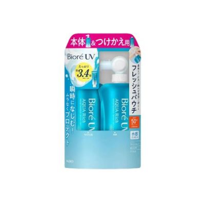 Shop Kao - Biore UV Aqua Rich Watery Essence SPF50+ PA++++ - 120g + 120g | STYLEVANA