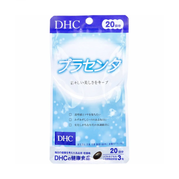 Shop DHC - Placenta Soft Capsules 20 Days Supply - 60 tablets | STYLEVANA