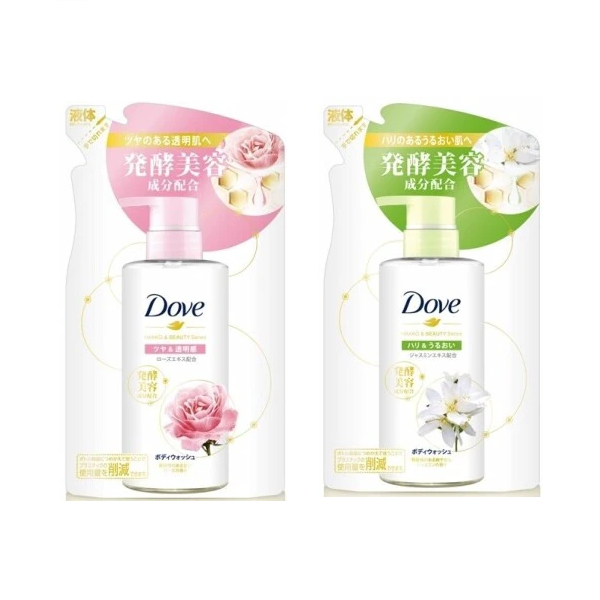 Shop Dove Japan - Hakko & Beauty Body Wash Refill - 340ml | STYLEVANA