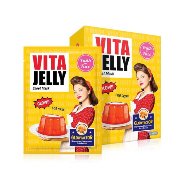 Shop Faith in Face - Vita jelly sheet mask -7 pcs | STYLEVANA