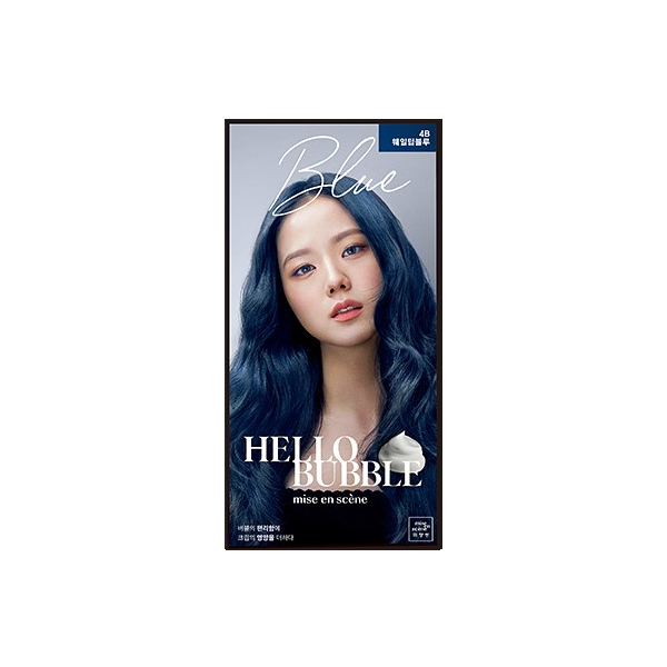 Shop [Deal] miseenscéne - Hello Bubble (2022 Version) - 1 set - 4B Whale Deep Blue | STYLEVANA