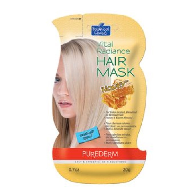 Shop PUREDERM - Vital Radiance Hair Mask - Honey - 20g | STYLEVANA