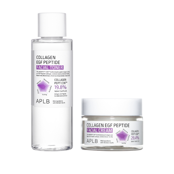 Shop APLB - Collagen EGF Peptide Facial Cream - 55ml (1ea) + Facial ...