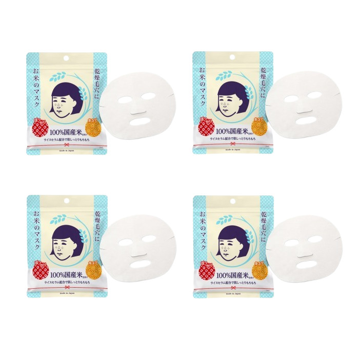Shop Ishizawa-Lab - Nadeshiko - Keana Pore Care Rice Mask - 10pc (4ea ...