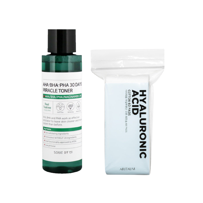 Shop Aritaum x SOME BY MI Refresh (Toner + Pads) Set | STYLEVANA