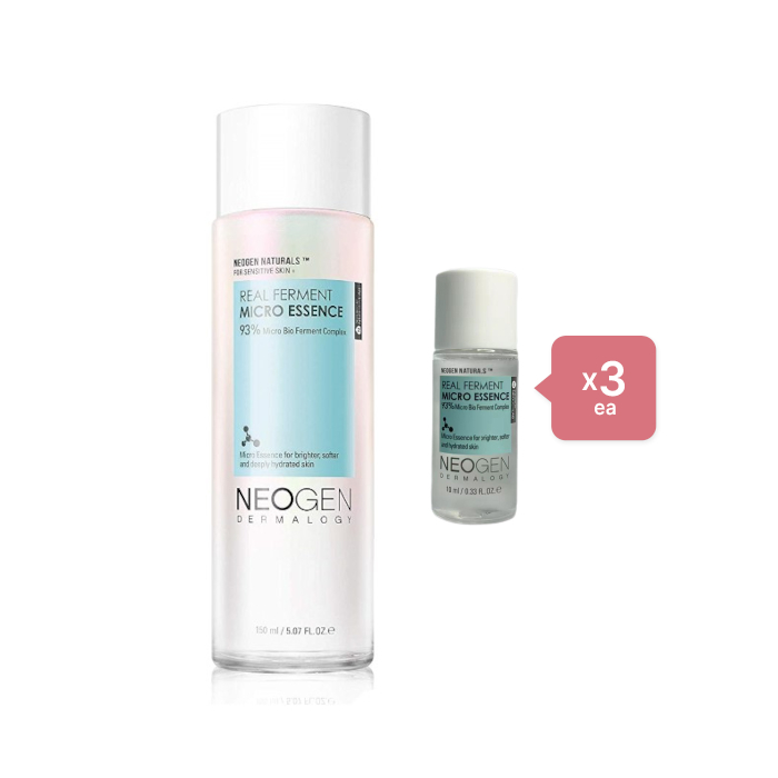 Shop NEOGEN Dermalogy Dermalogy Real Ferment Micro Essence - 150ml (1ea) + 10ml (3ea) Set ...